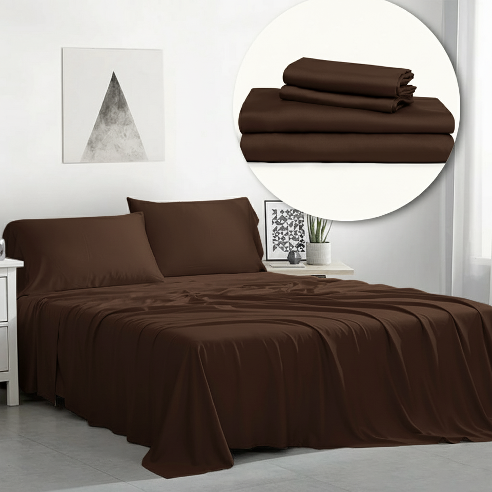 Chocolate Brown Bamboo Sheets – SleepBamboo